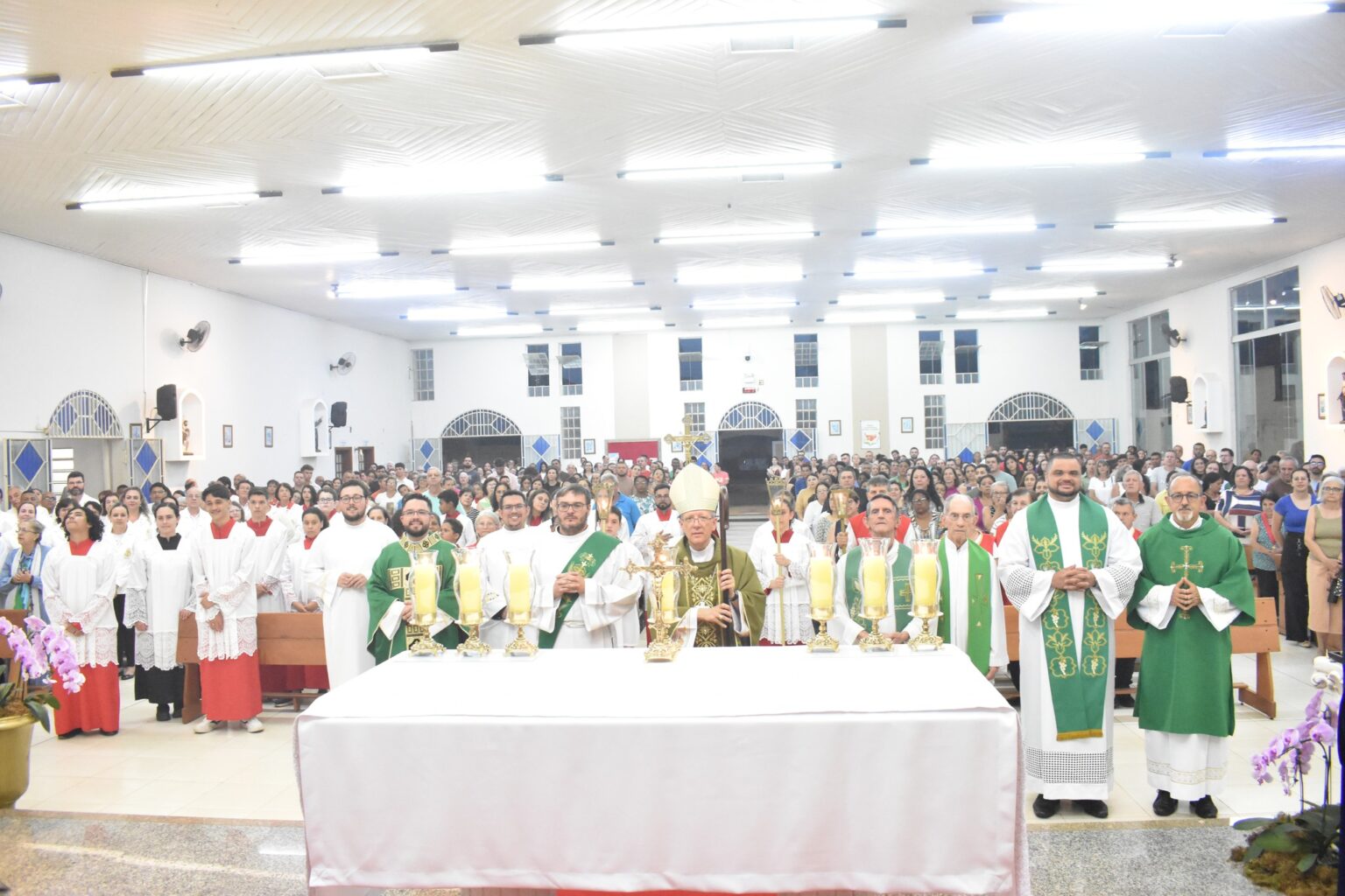 Imagem peregrina de Nossa Senhora das Dores chega a Leme - Diocese de ...